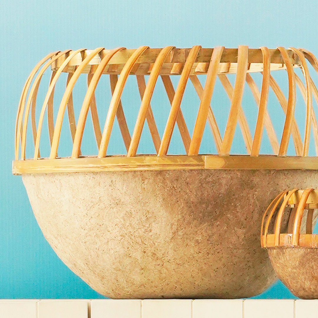 PAPER CLAY BASKET by INDIGENOUS